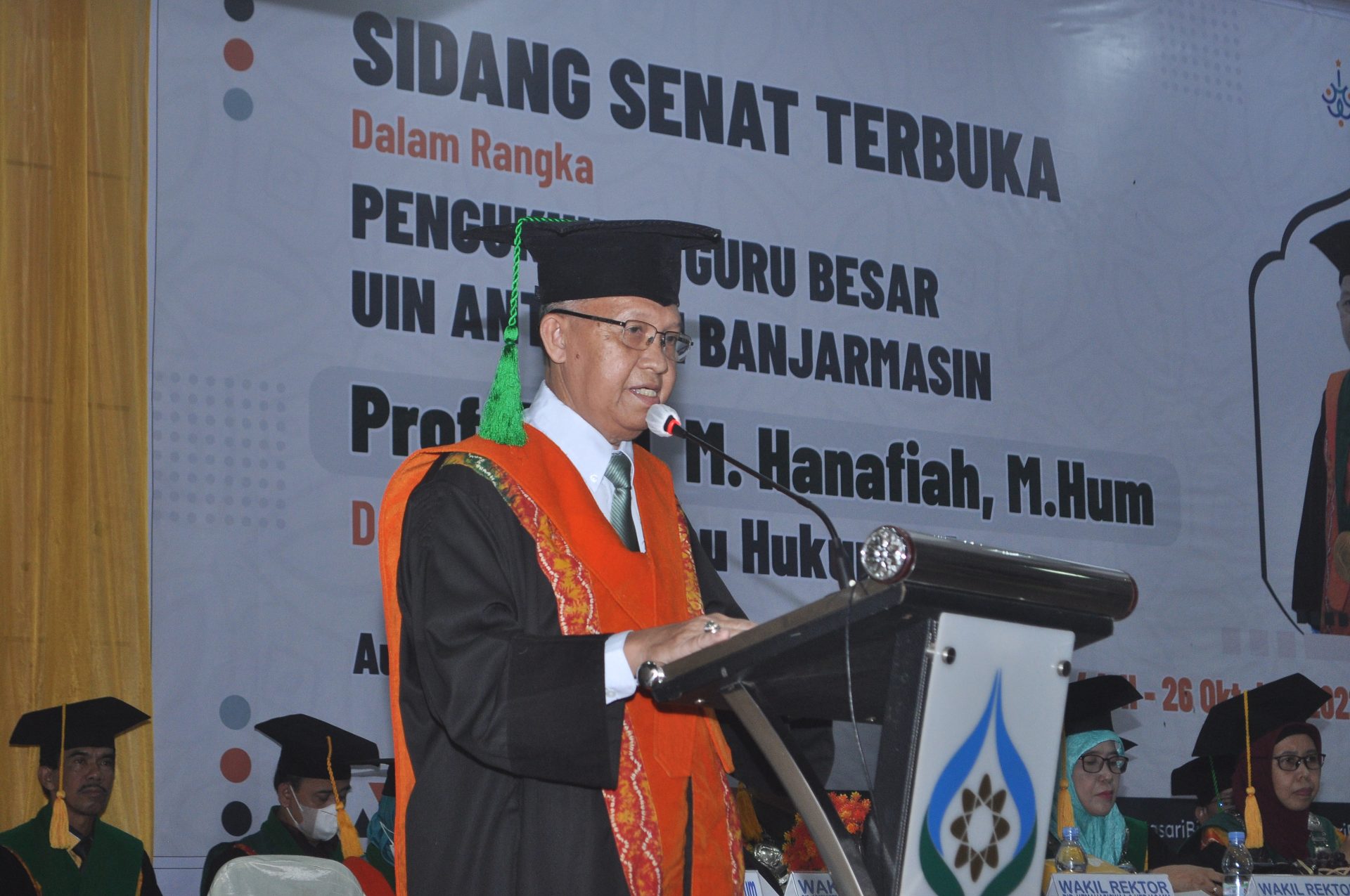Prof. Hanafiah Guru Besar Baru UIN Antasari, Segera Menyusul 4 Lagi ...