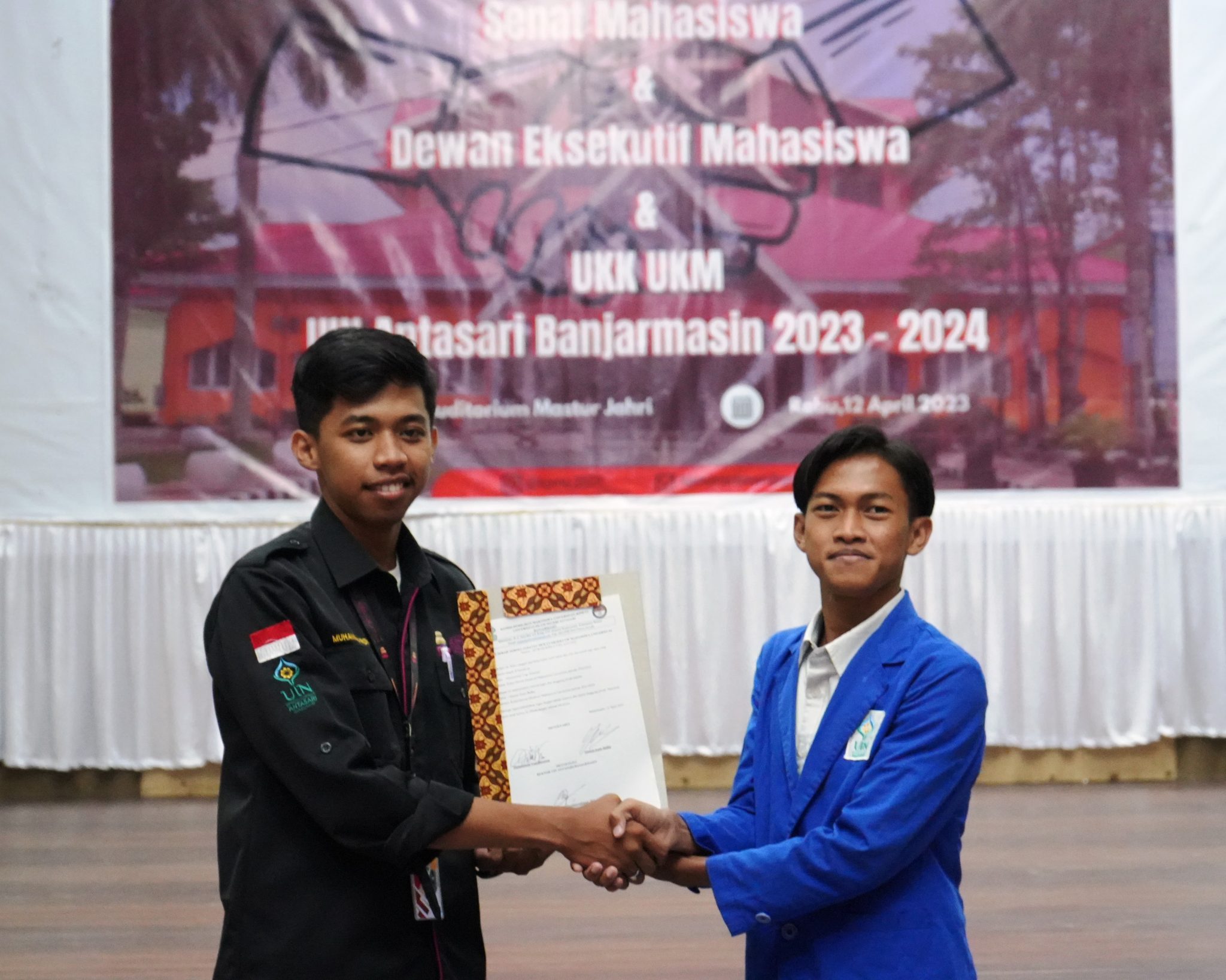 Lantik M. Sunir Ridha Jadi Ketua Dema Baru, Rektor UIN Antasari Dorong ...