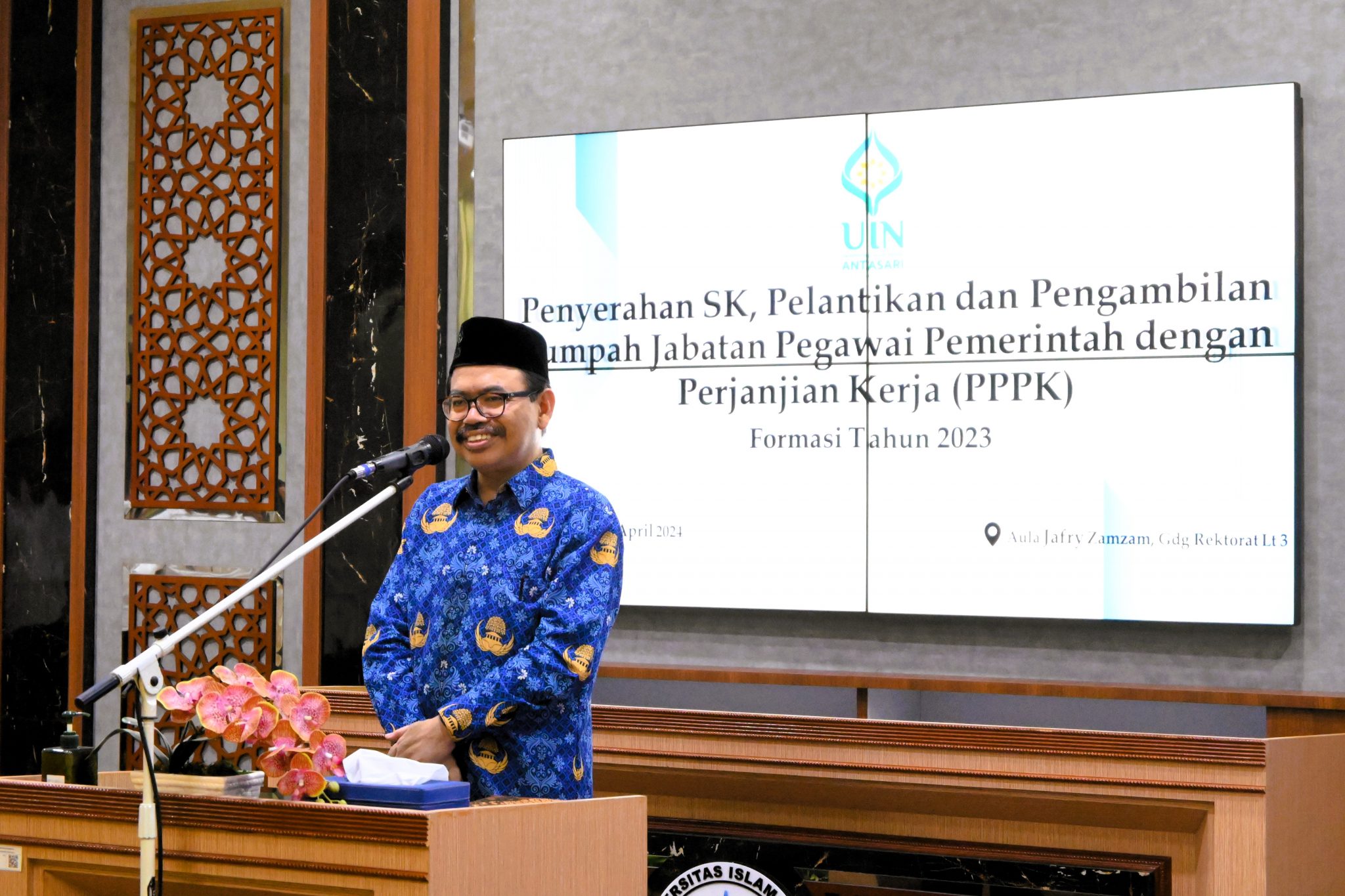 Sembilan PPPK Formasi 2023 Dilantik, Rektor: Ahlan wa Sahlan - Situs ...