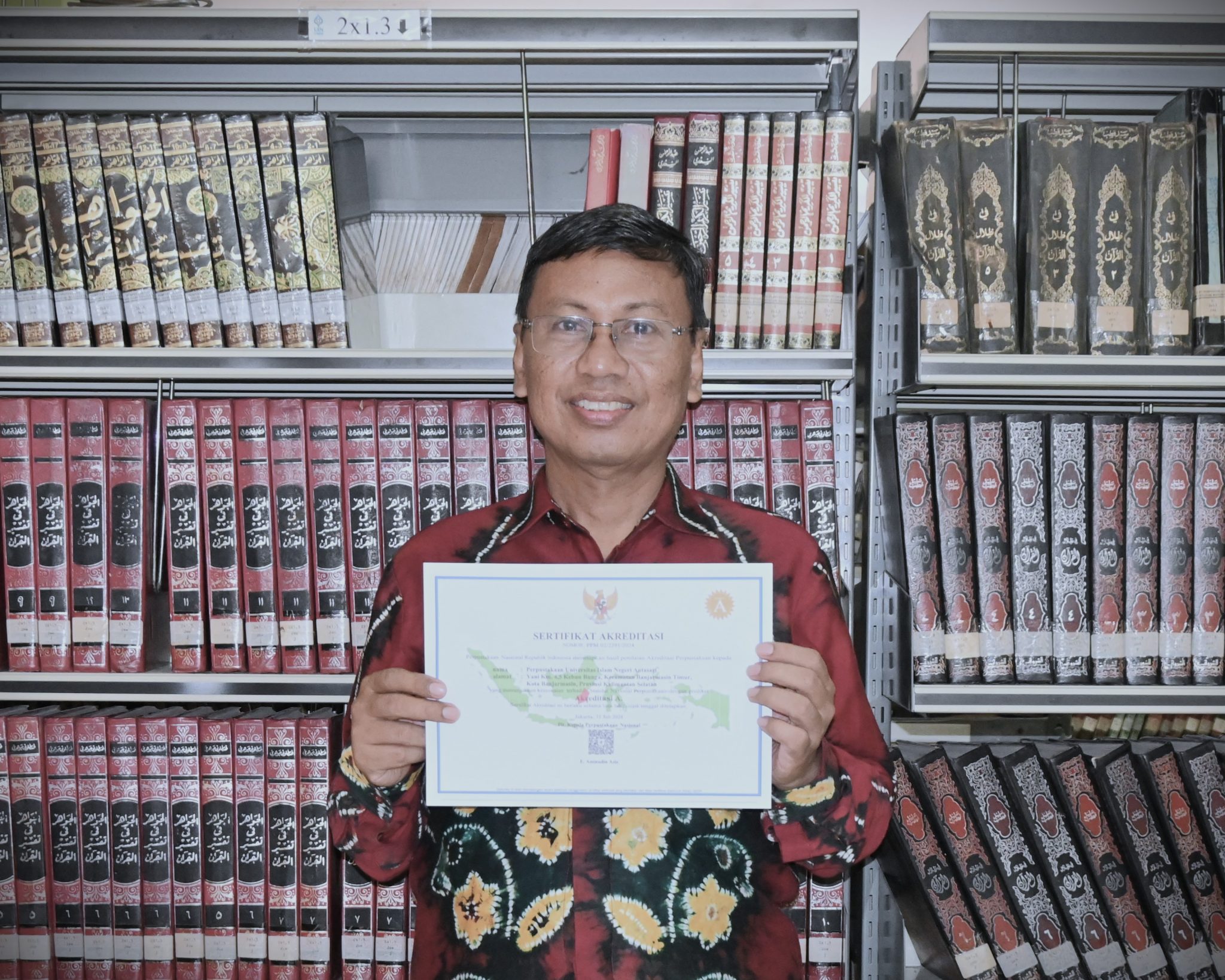 Sukses Lewati Asesmen Lapangan, UPT Perpustakaan UIN Antasari Kembali Raih Akreditasi A - Situs ...