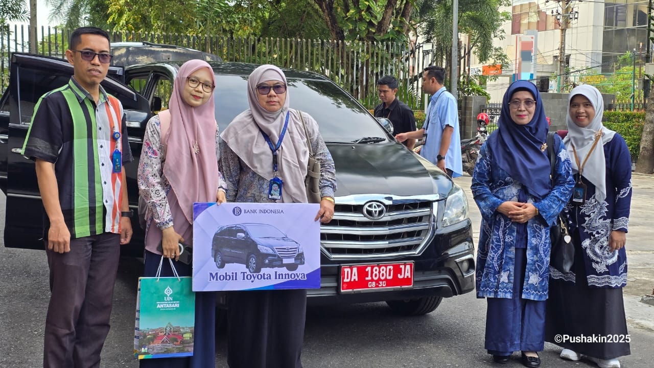 UIN Antasari Terima Hibah Mobil dari Kantor Perwakilan Bank Indonesia Provinsi Kalimantan ...